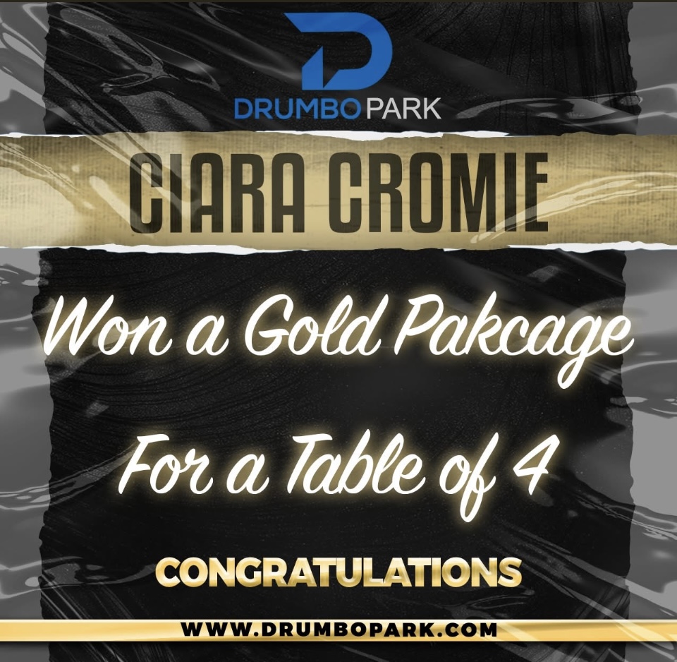 Congrats Ciara! - Drumbo Park